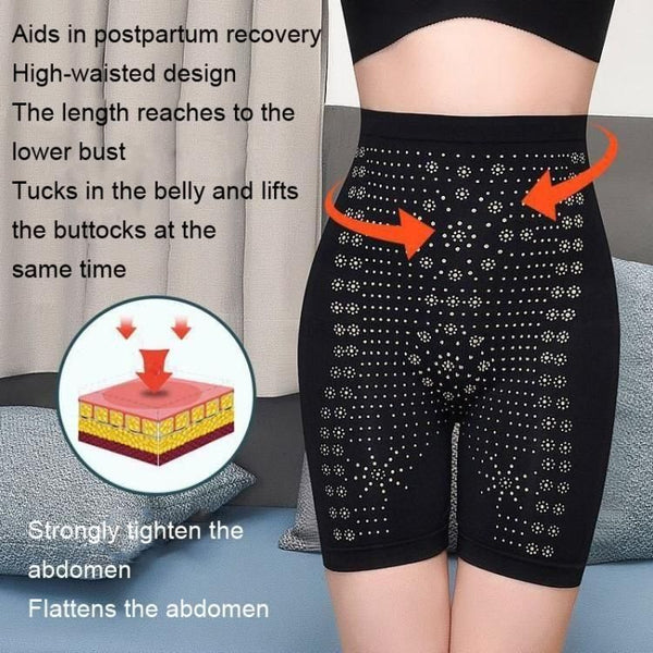 High-Waisted Abdominal Pants Postpartum Girdle Stomach Shaping Pants ...
