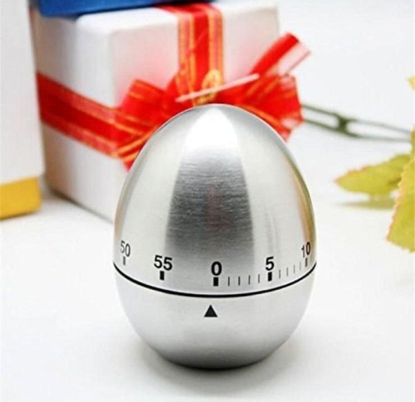 Egg Shaped Stainless Steel Timer – Urslook